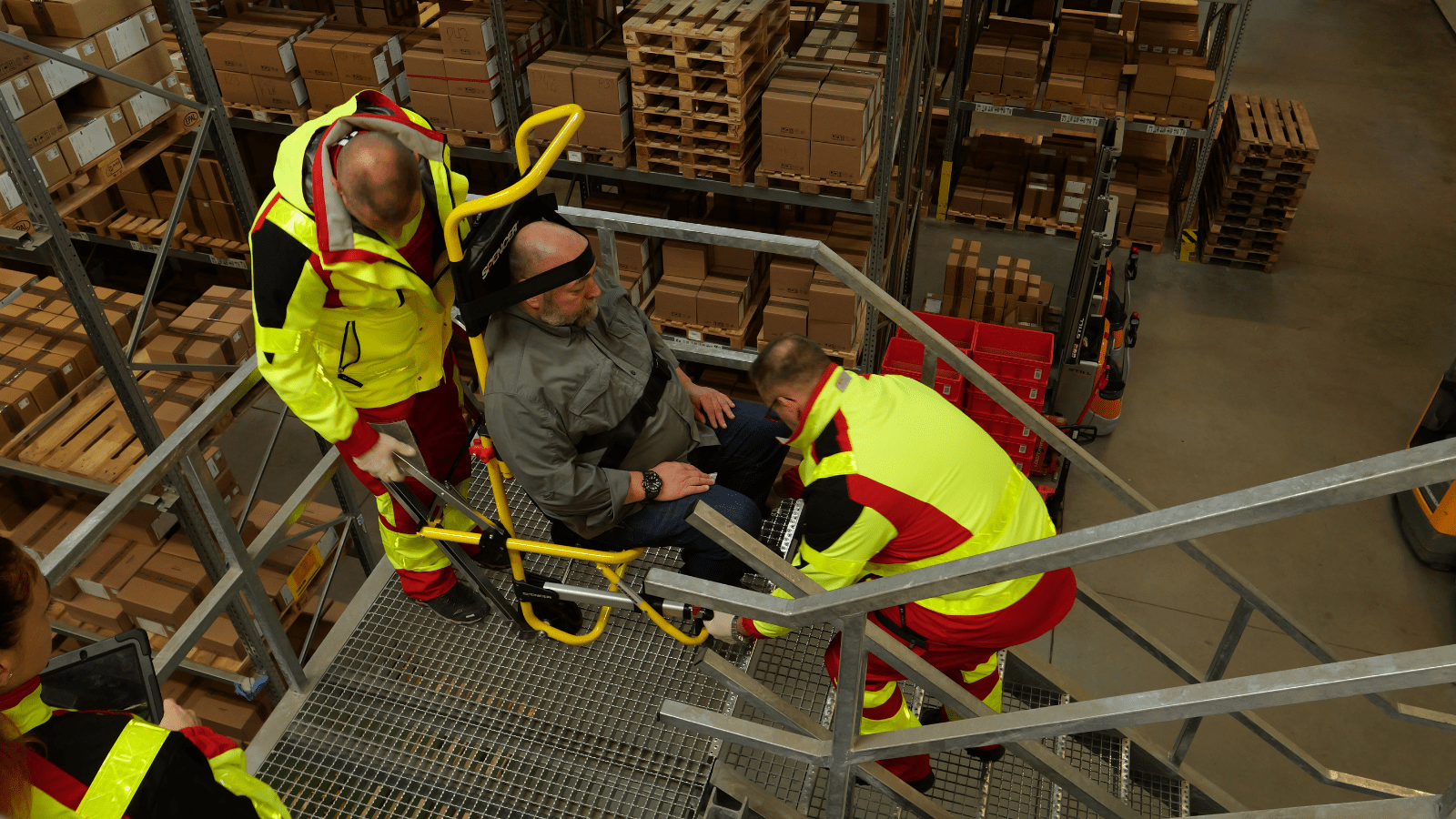 Pro Skid-E | Certified Evacuation & Transport Stair Chair | Spencer