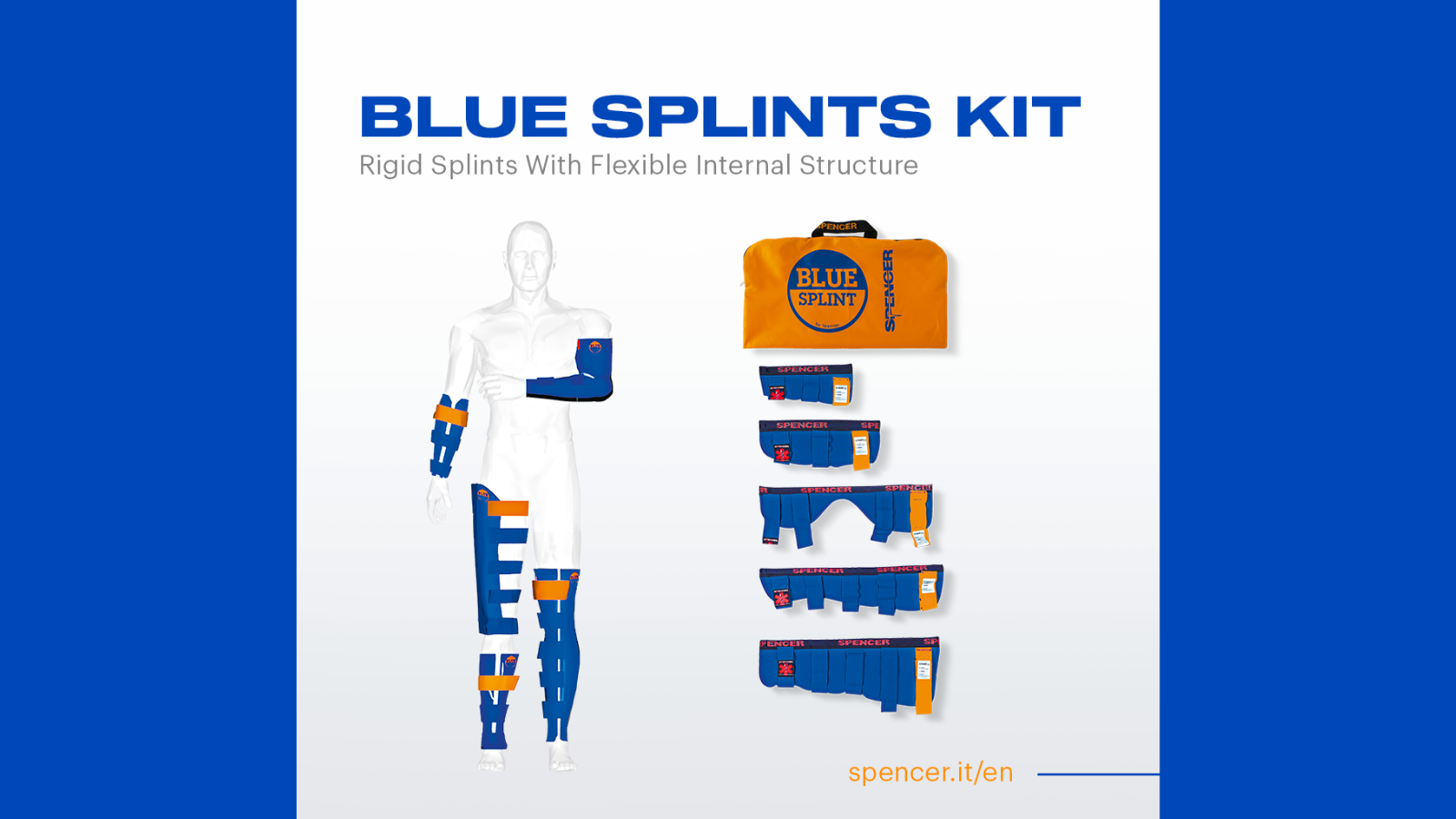 Blue Splints | Inflatable Splints | Spencer